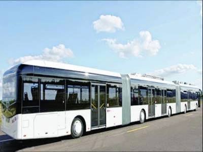 The 30 meters long bus is built in Germany | Express Photos