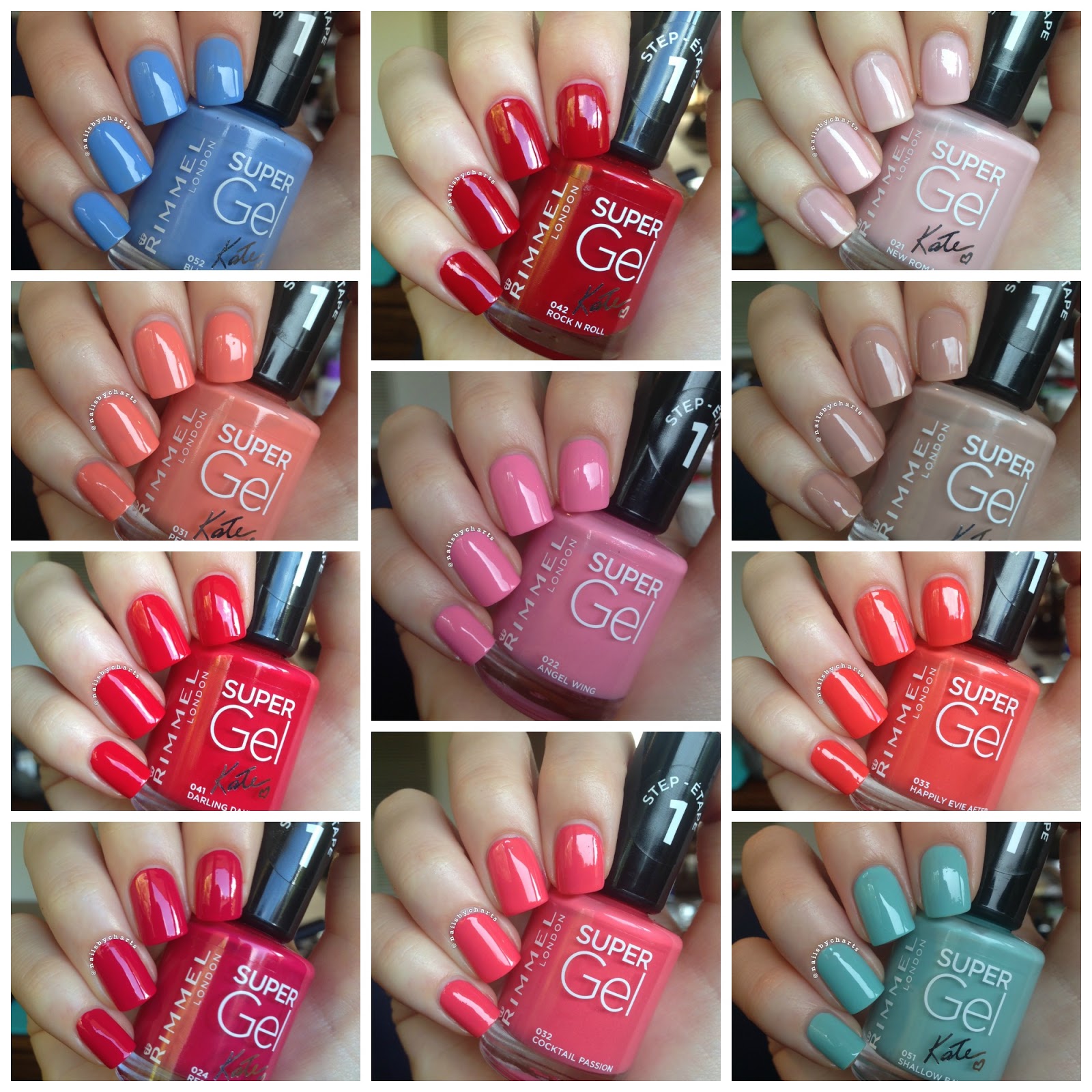 Rimmel London Super Gel Collection - coveted by claudia