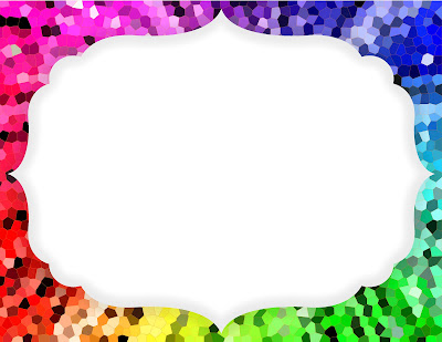 Classroom Freebies Too: Stained Glass Page Border/Frame!