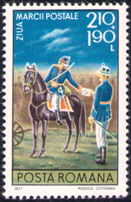 Timbre filatelice: Timbre filatelice aniversare-Ziua marcii postale ...