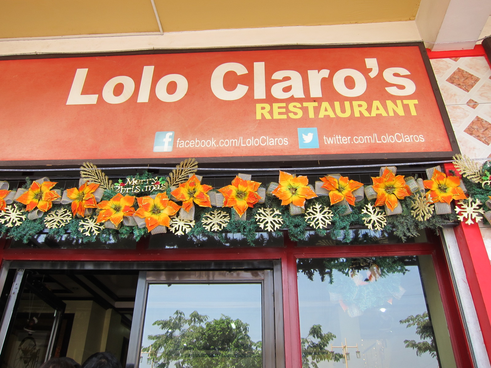 Lutong Cavite : Lolo Claro’s Restaurant