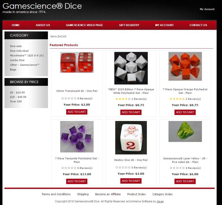 MF WARS: Nostalgia Thursday - Early Dice