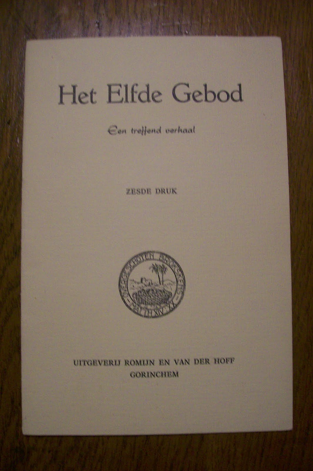 Boekenstek: Het Elfde Gebod