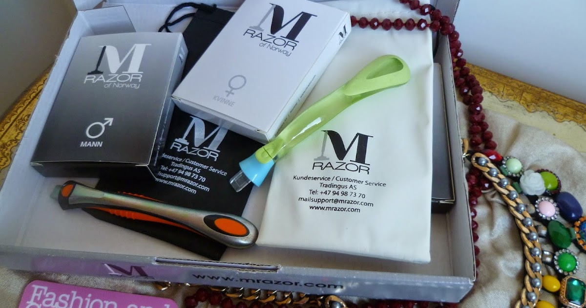 Mrazor of Norway: Razors for silky skin ! | Fashion and Cookies ...