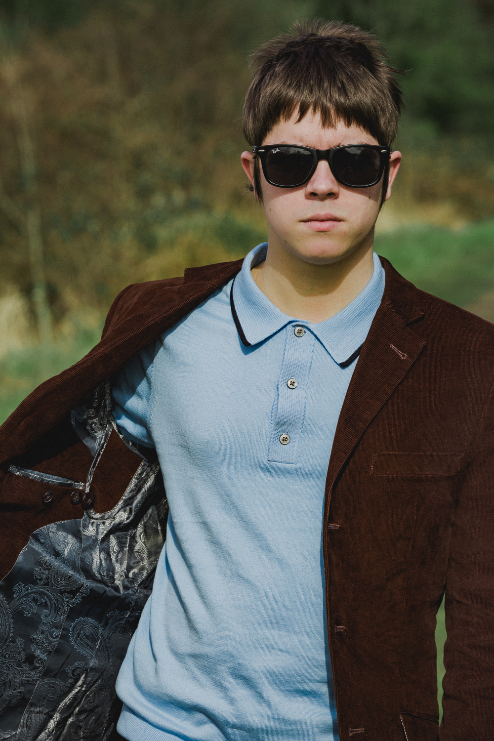 The 'Porter' Chocolate Corduroy Three Button Jacket from Modclothin ...