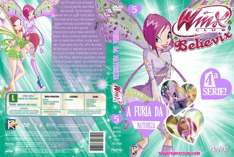 Nuevas caratulas DVDs Winx Club 4º temporada - Winx Club All