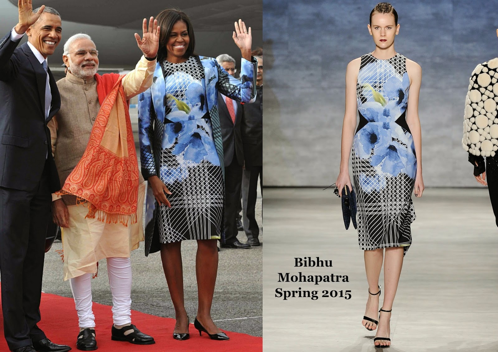 Stylefluid Trendz: Style spotting: Michelle Obama lands in India ...