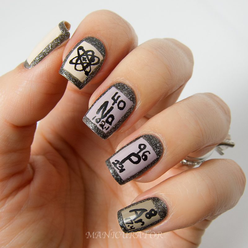 Digit-al Dozen September Spectacular Geek Nail Art with Nicole by OPI