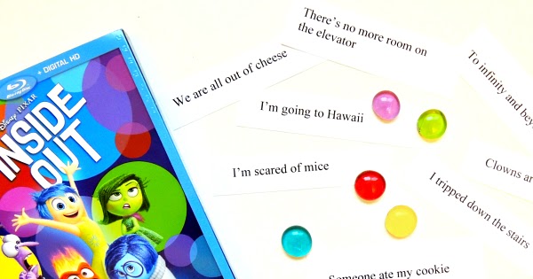 Inside Out Game and Snacks | Crafting in the Rain