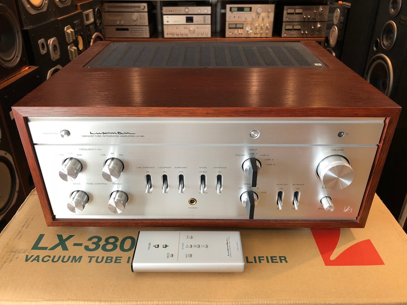 AUDIOGASTY: Amplificador Luxman LX-380