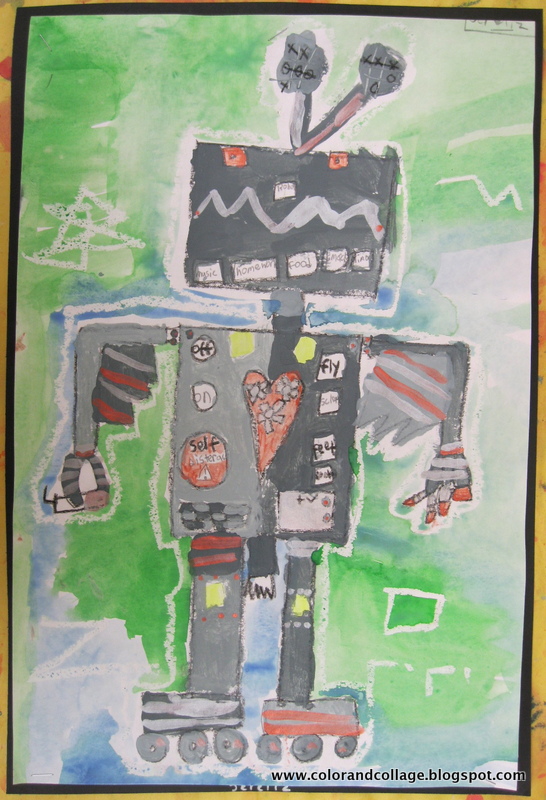 Color, collage, and much more: Robots!