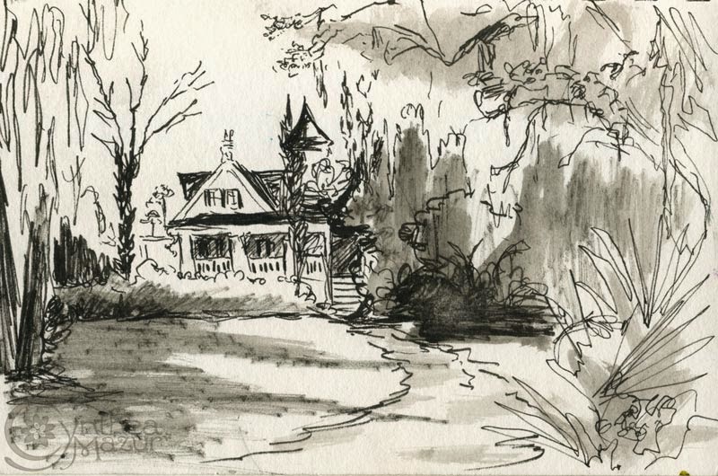 Cynthea's Sketches: Magnolia Plantation Sketches