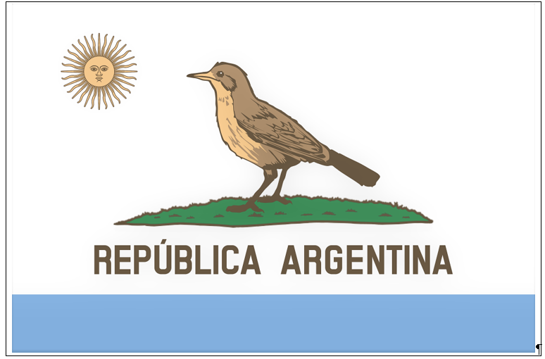 Banderas de Argentina y de todo el mundo: La bandera del Hornero