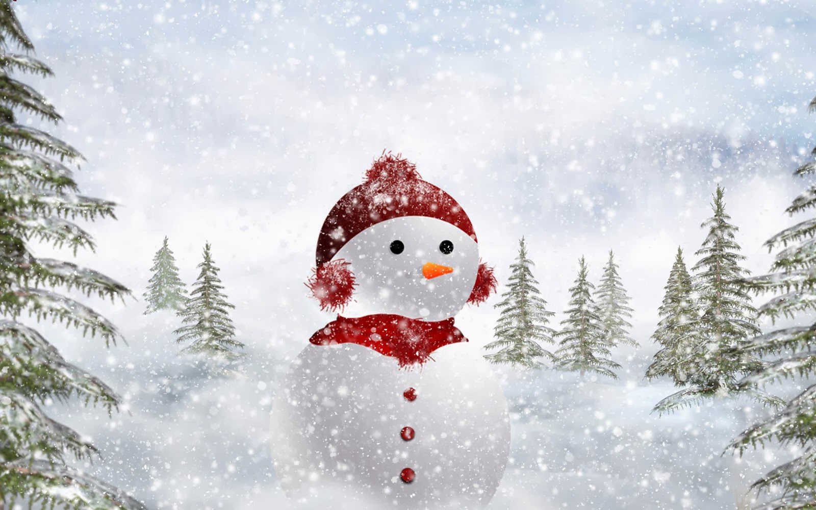 Imágene Experience: 35 postales de muñecos de nieve para Navidad - Snowman