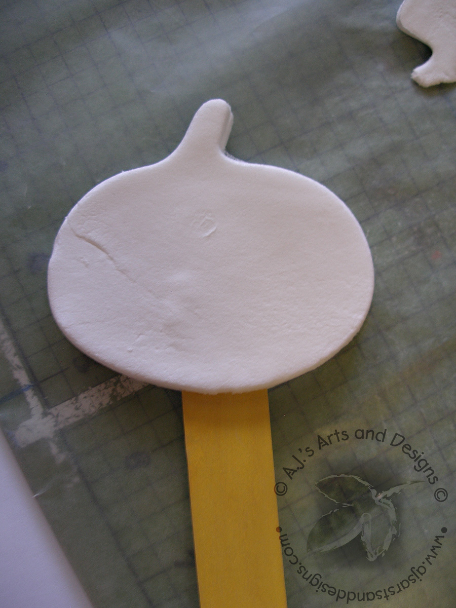 Creative Paperclay® air dry modeling material: Paperclay Garden Stakes ...