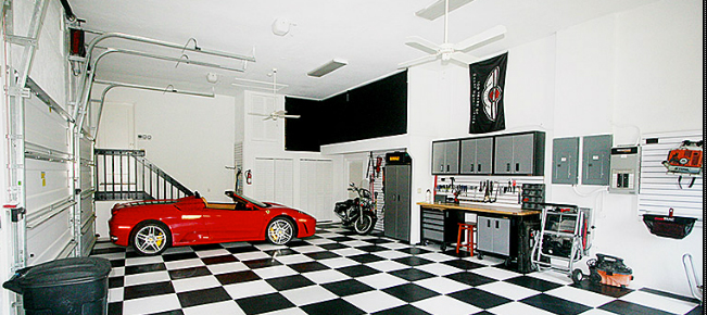 C1 Vette: 50's Garages
