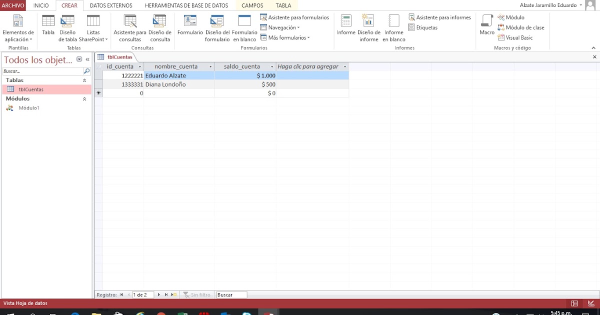 Finanzas, excel, vba, sql y algo más...: Trabajando con Transacciones ...