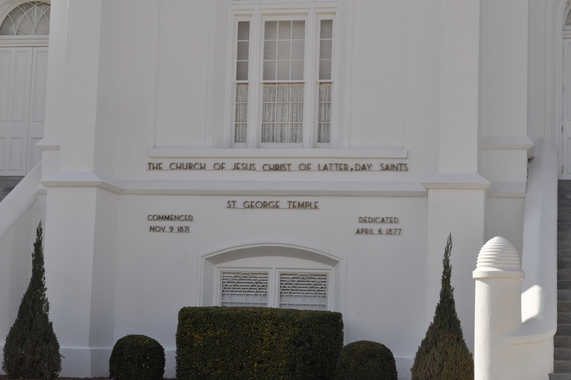 Temple Tourism: Saint George Utah Temple