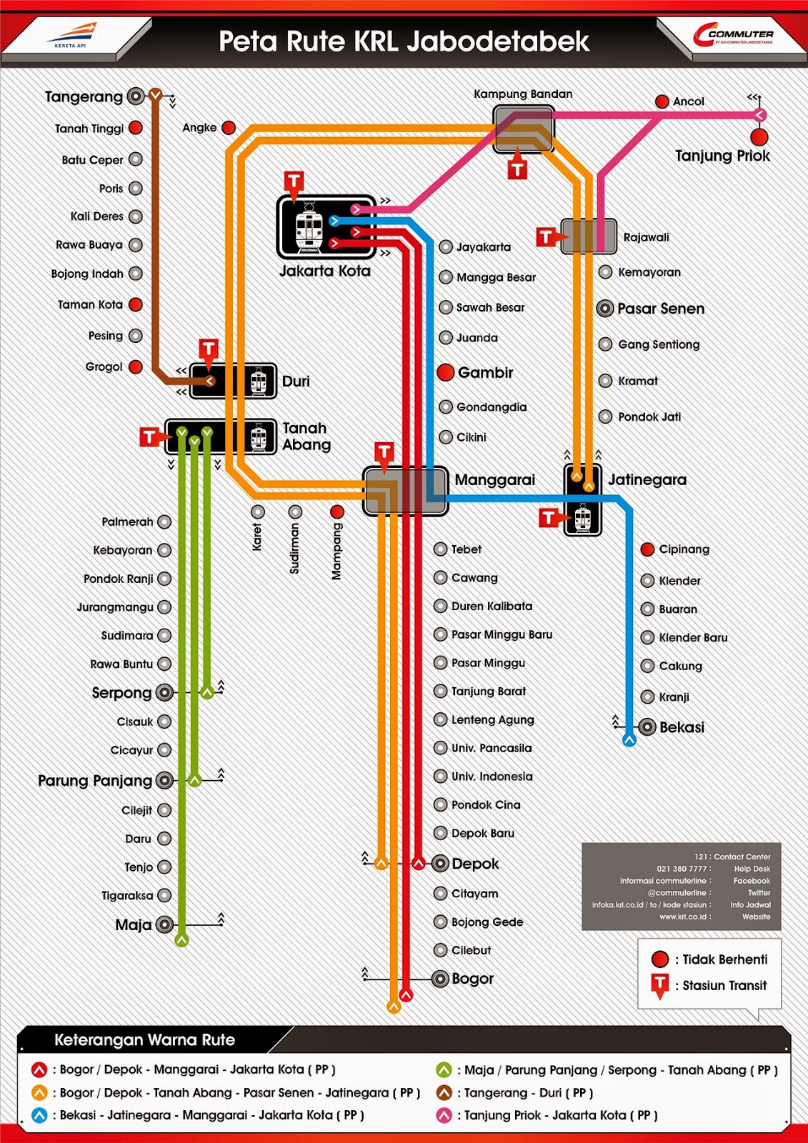 TransJakarta Busway: Peta Jaringan TransJakarta 2014 (v.14.07.1) & Rute ...