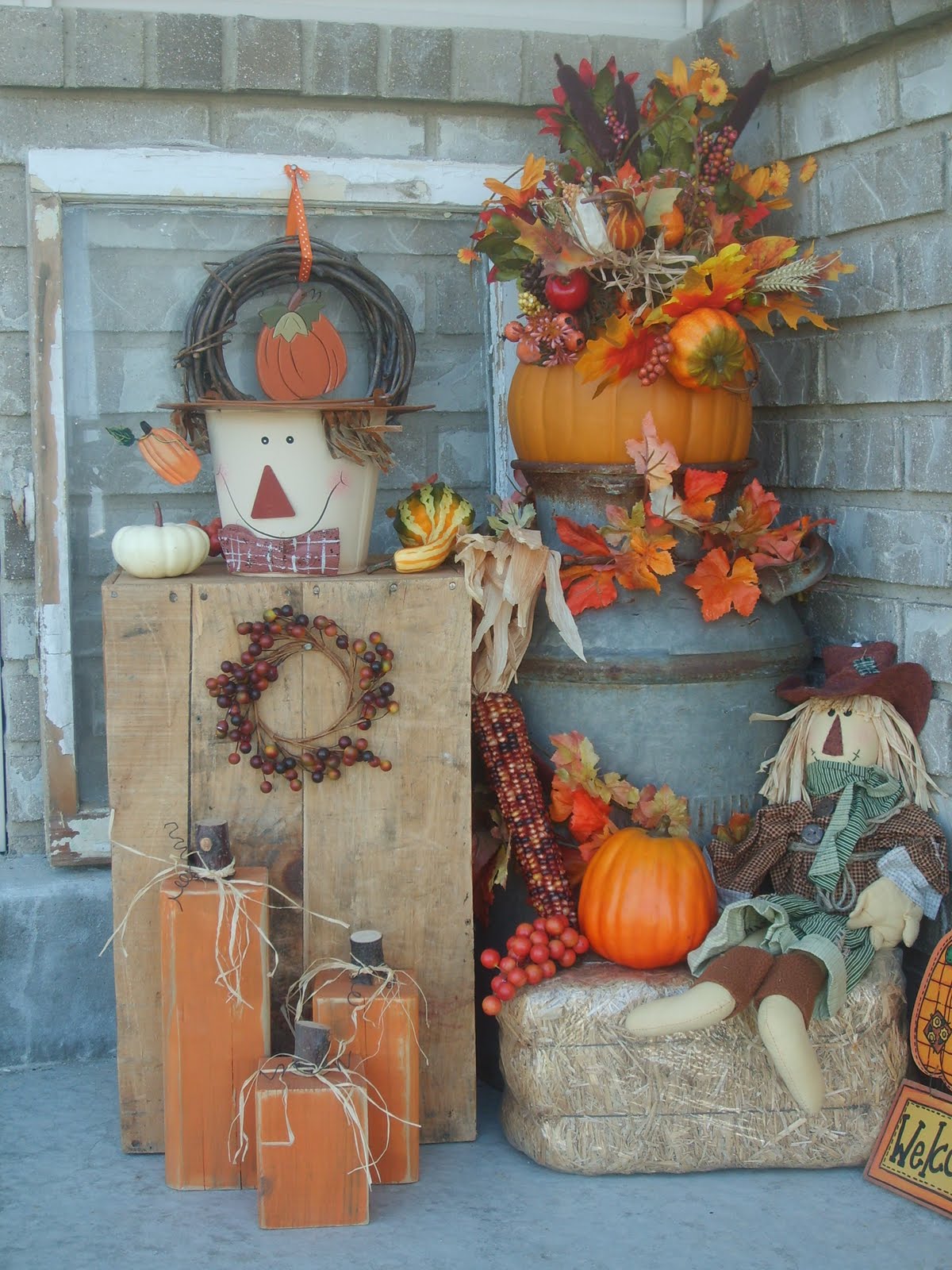 Craft Critters: Fall Porch