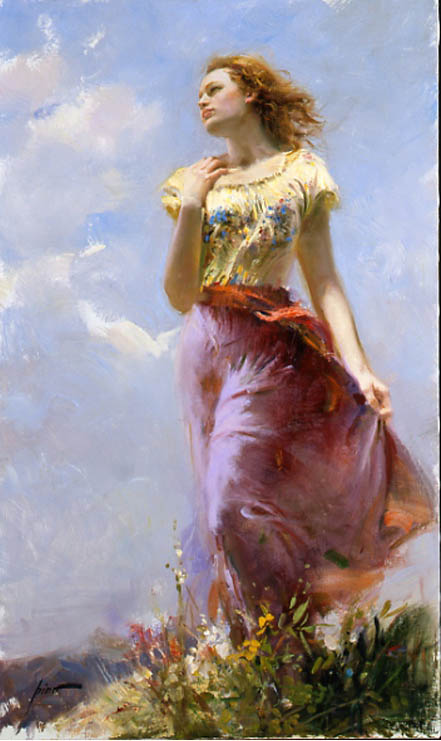 Anne Clay's Art and Soul: Artist Inspiration... Pino Daeni