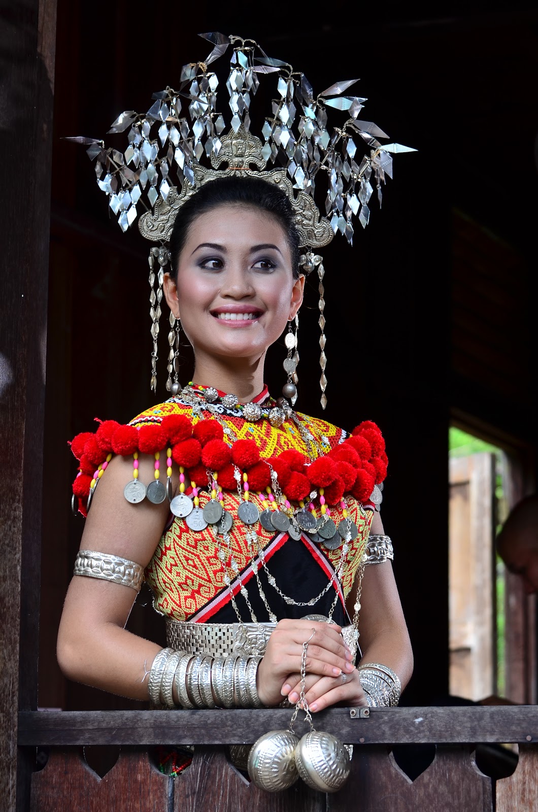 Konsep Penting Iban Kumang, Motif Dayak