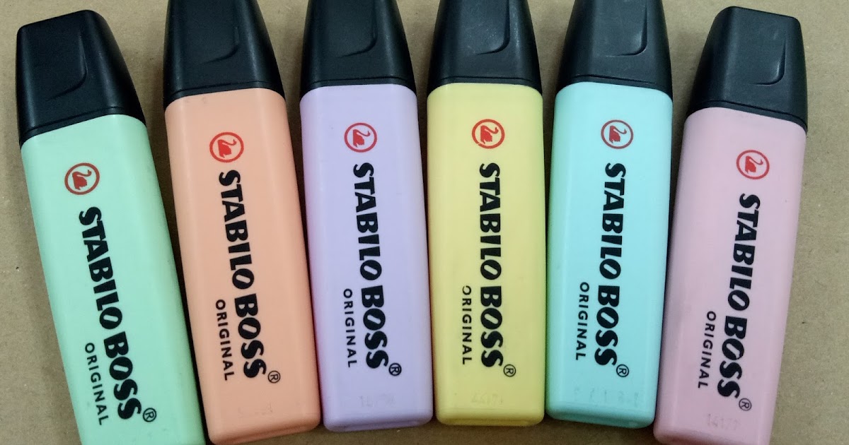 It's the Write Thing: Pastel Highlighter Wars: Stabilo vs. Pilot Frixion