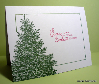 Simplicity by Lateblossom: PSX Evergreen Tree, Three Ways