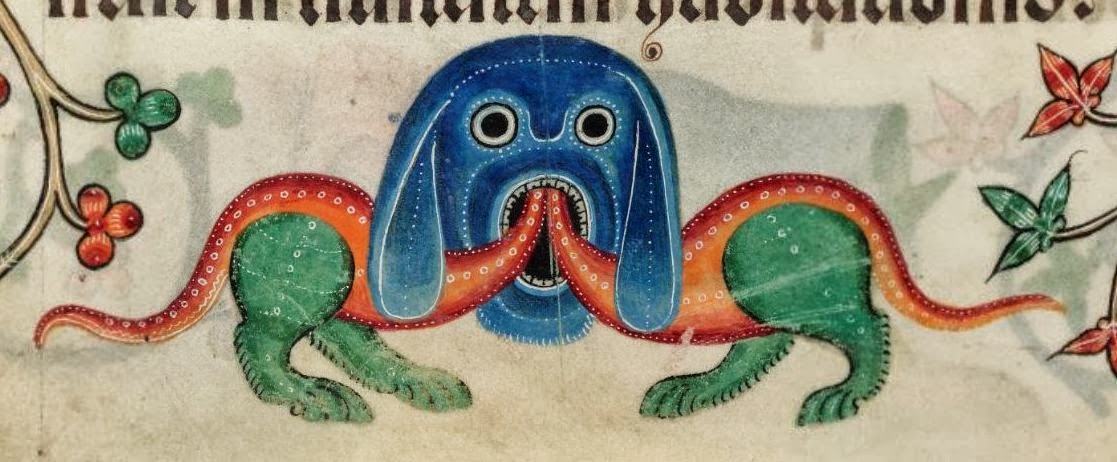 Groteskology: The Grotesques of the Luttrell Psalter