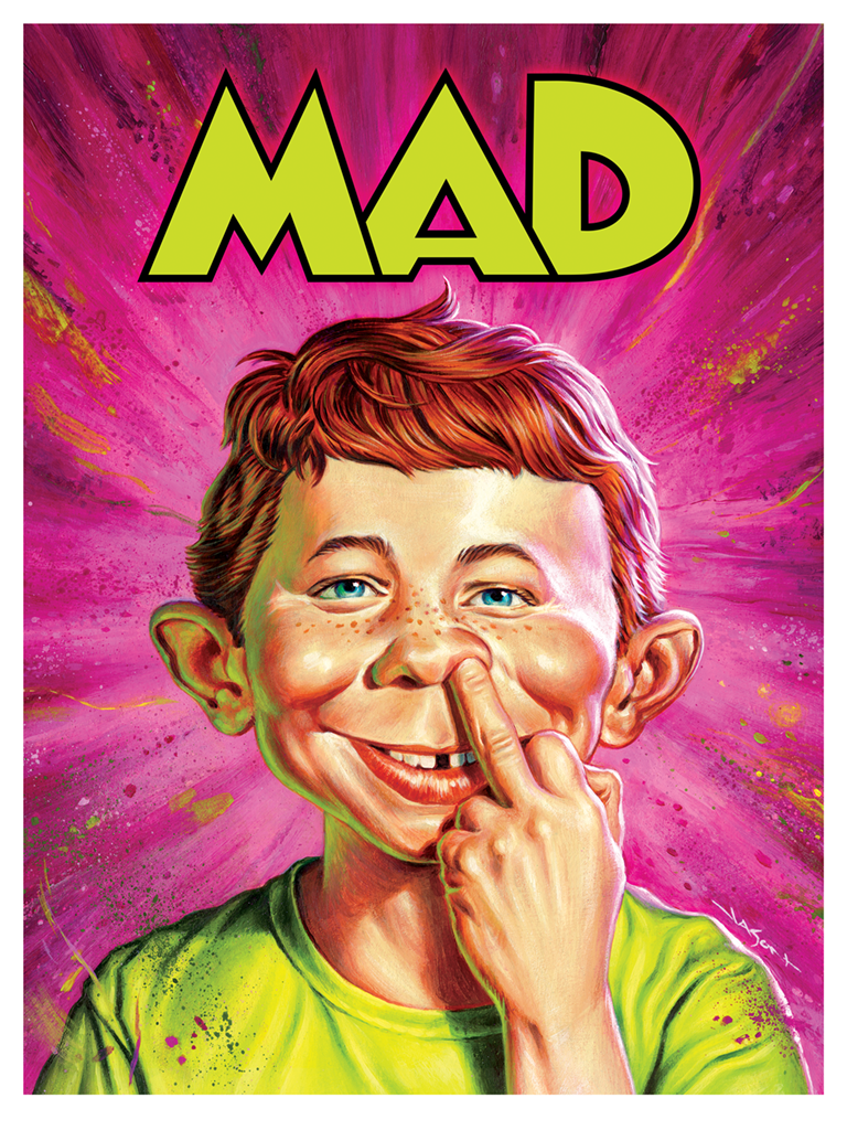 The Blot Says...: MAD Magazine Issue #1 Screen Print by Jason Edmiston ...