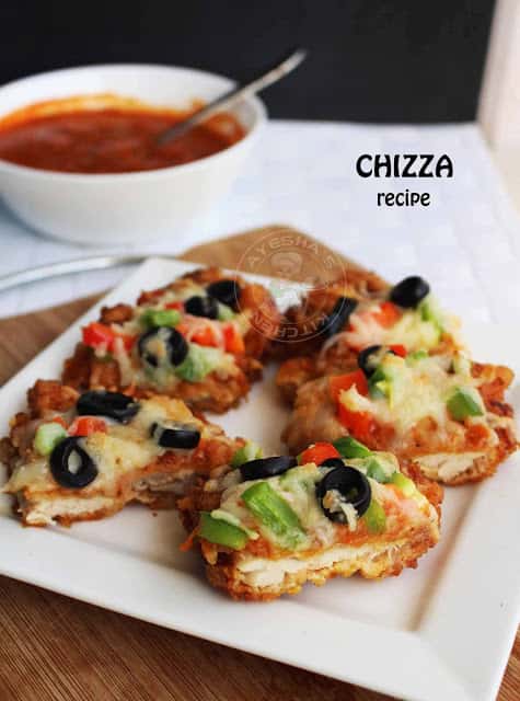 CHIZZA RECIPE - HOW TO MAKE KFC STYLE CHIZZA AT HOME