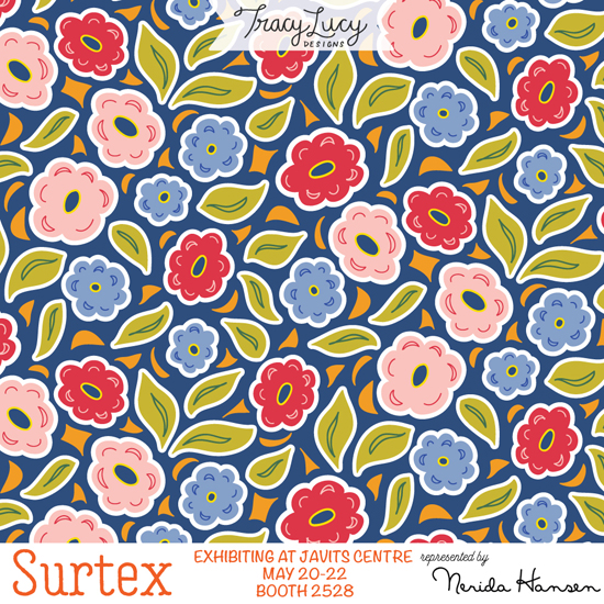 print & pattern: SURTEX 2018 - tracylucy designs