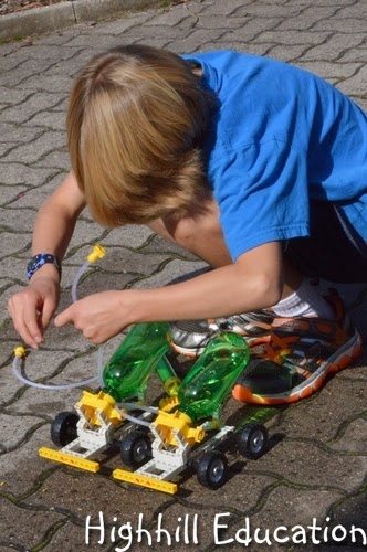 Highhill Homeschool: Hands on Hydraulics and Pneumatics for Kids