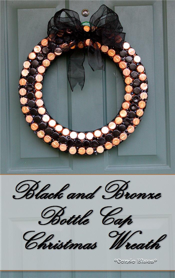 Condo Blues: Bottle Cap Wreath