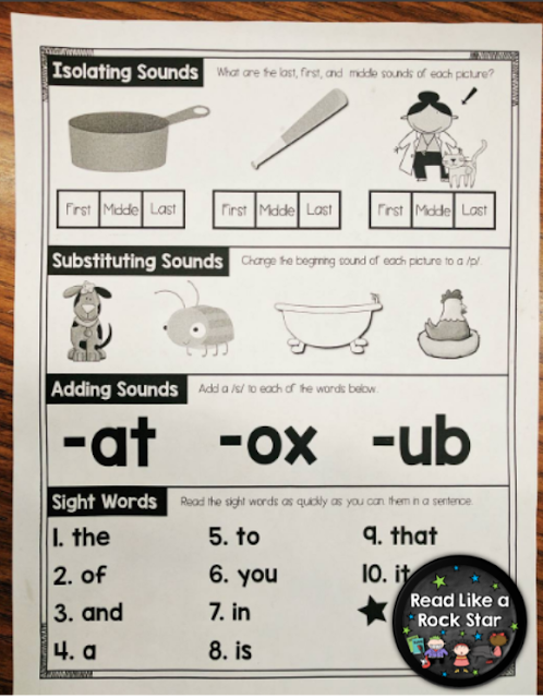 Phonological Awareness Warm-Ups: Building Strong Reading Foundations ...
