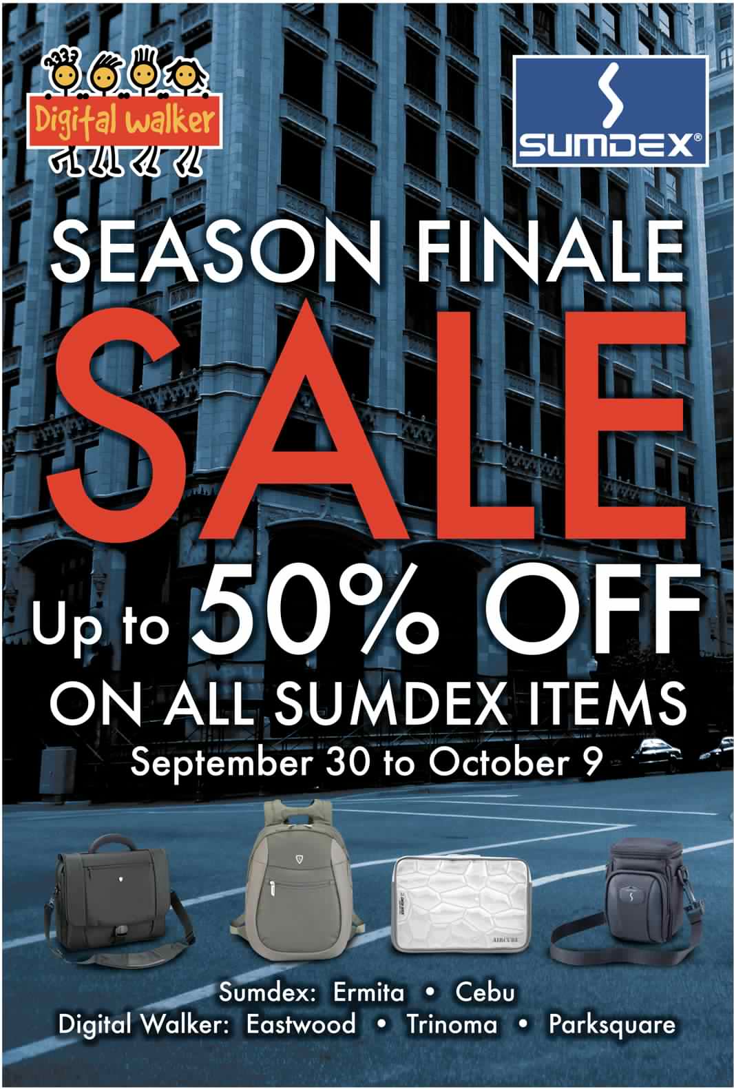Manila Shopper: SUMDEX Sale at Digital Walker