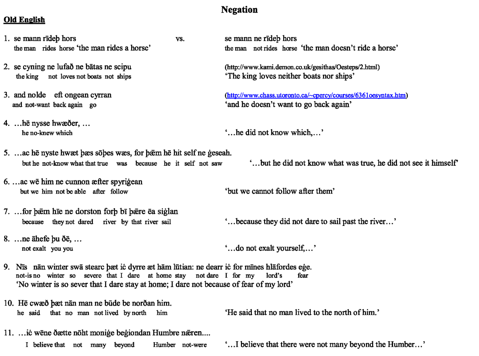 English 454 and 554 Spring 2011