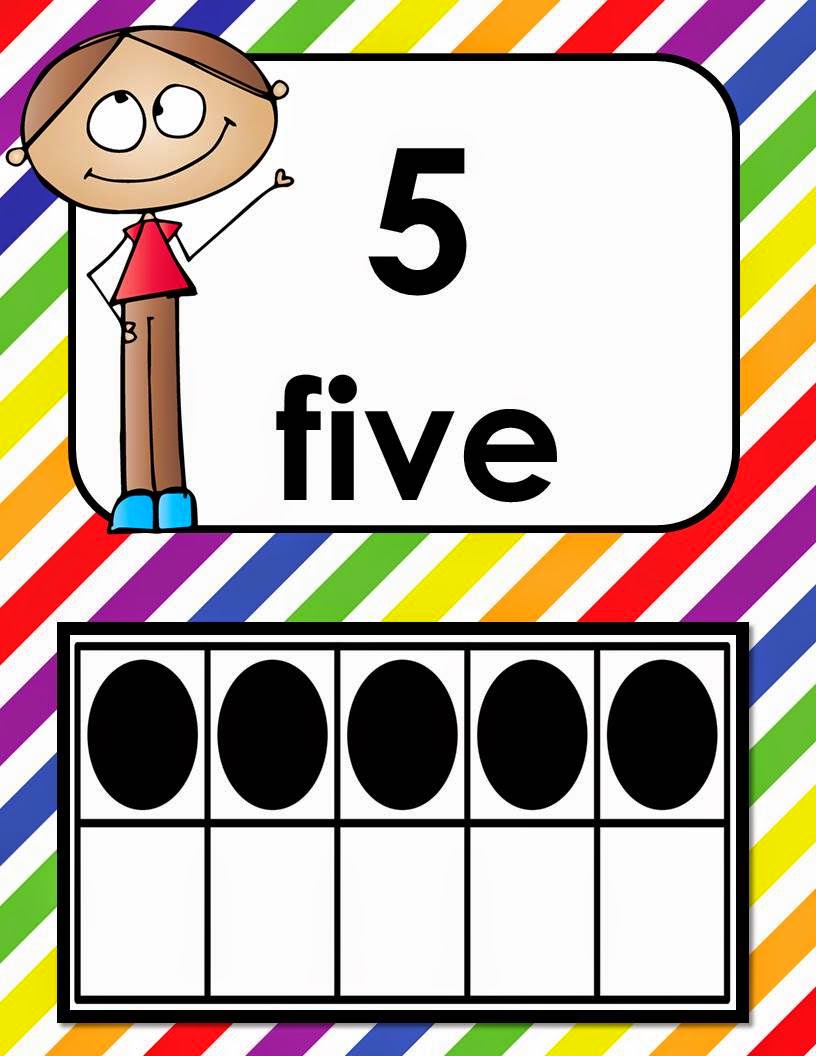 The Chalk: Ten Frame Posters