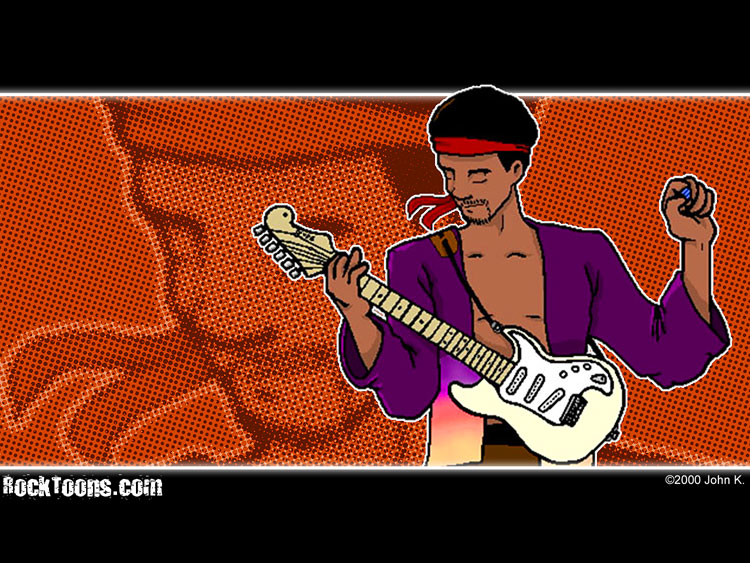 KABERNART: ROCKTOONS, DIBUJOS ROCKEROS