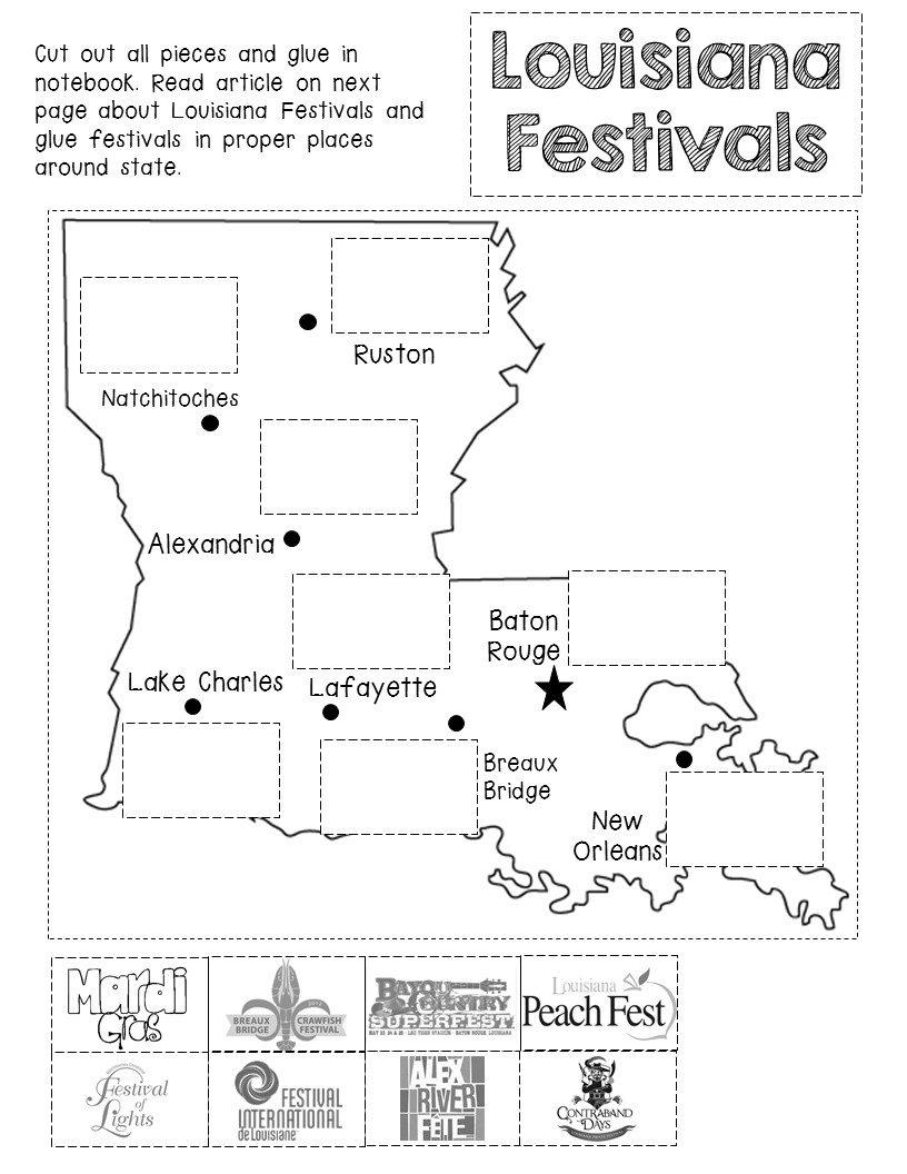 Interactive Notebook on Louisiana!! FREE FOR YOU!!! - Tech and Teachability