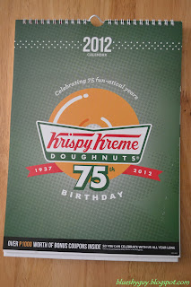 The Tripper Guy: Krispy Kreme 2012 Calendar
