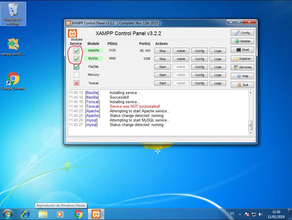 Como montar un Servidor de Web local con XAMPP