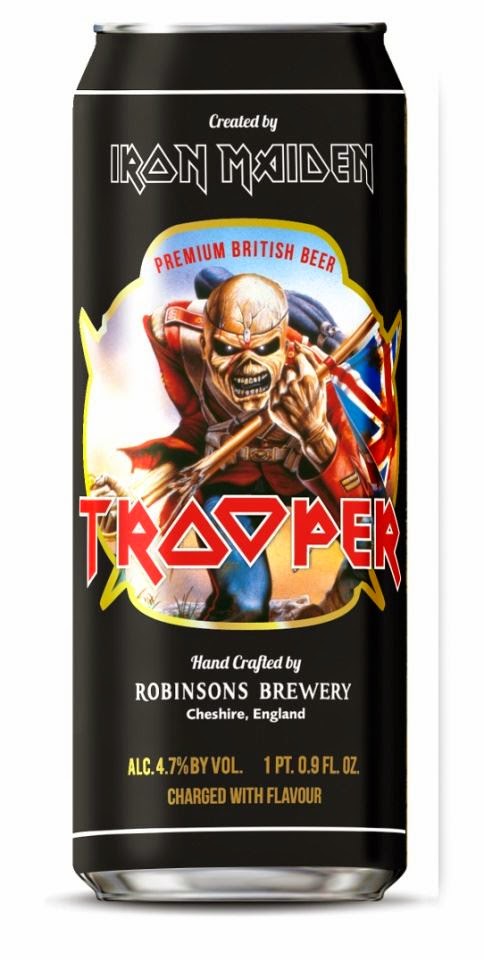 Cerveja Trooper: Entrando agora no universo das latas! - IRON MAIDEN BRASIL