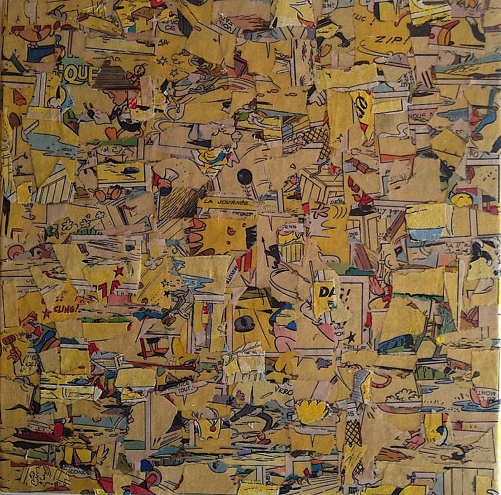 MATTHEW ROSE STUDIO: NEW COMIX : DISNEY ON ACID – NEW COLLAGE WORKS at ...