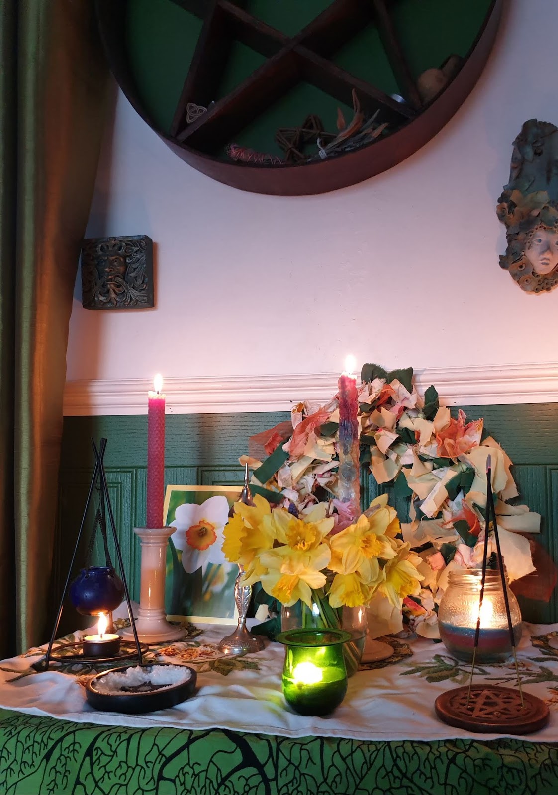 Domesticated: Spring & Equinox Altar