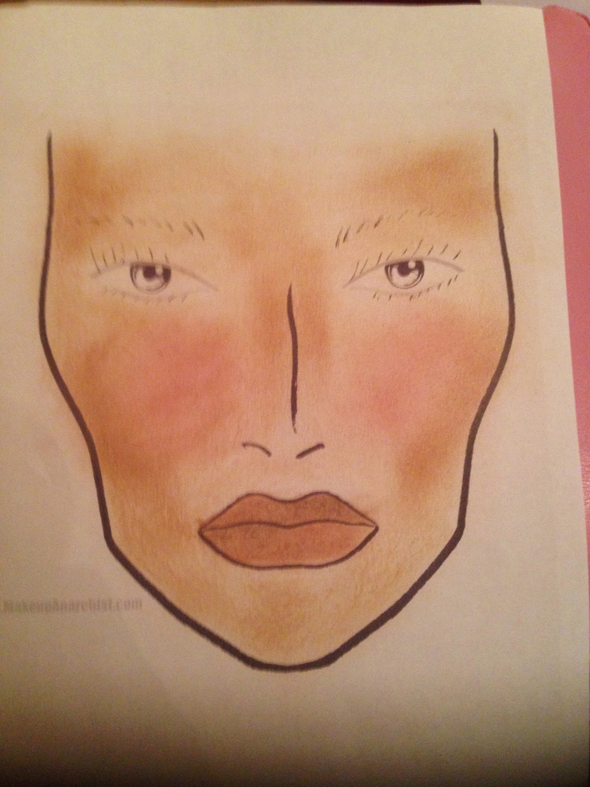 Make up in Motion: Estella Face charts
