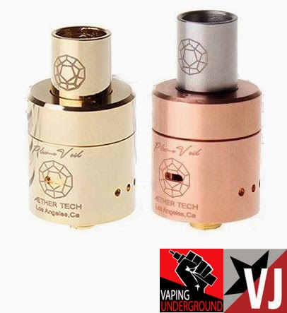 THE PLUME VEIL STYLE RDA IN COPPER AND GOLD PLATED VERSIONS | Vaping ...
