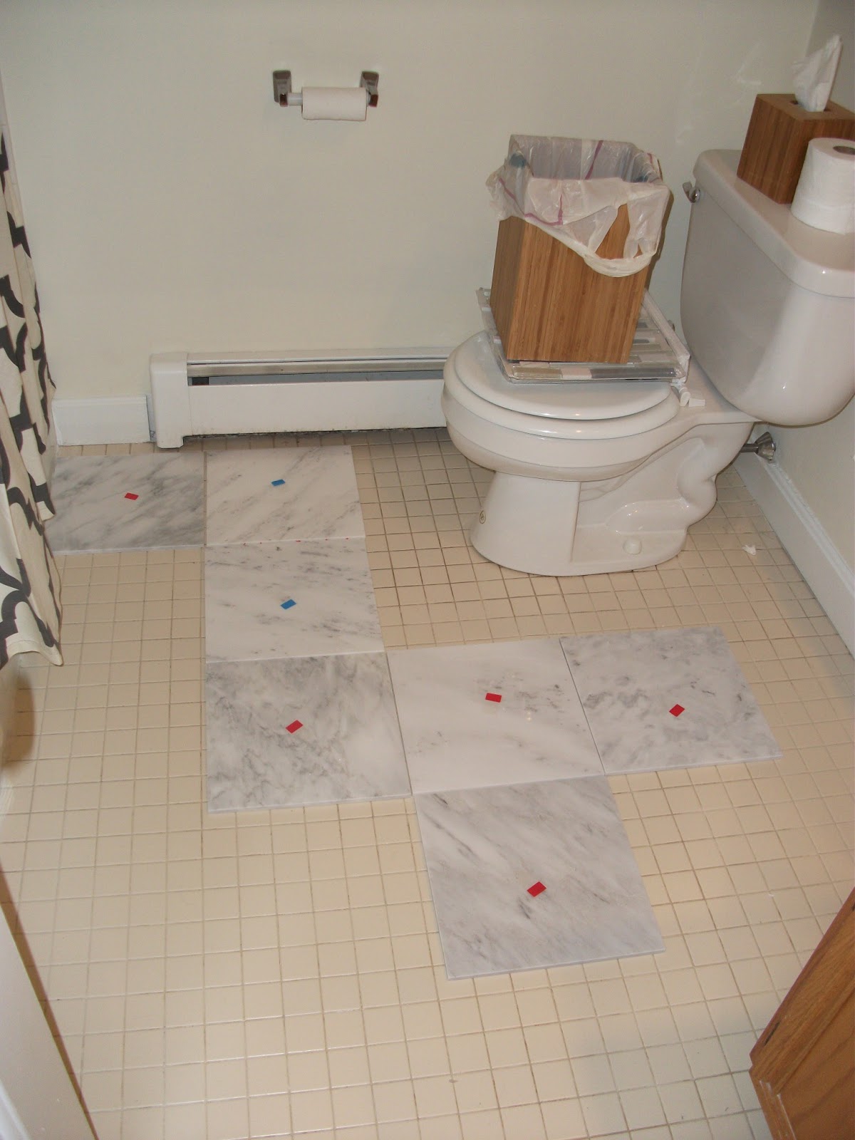 KristinMarie: At Home: Marble Floor Mapping