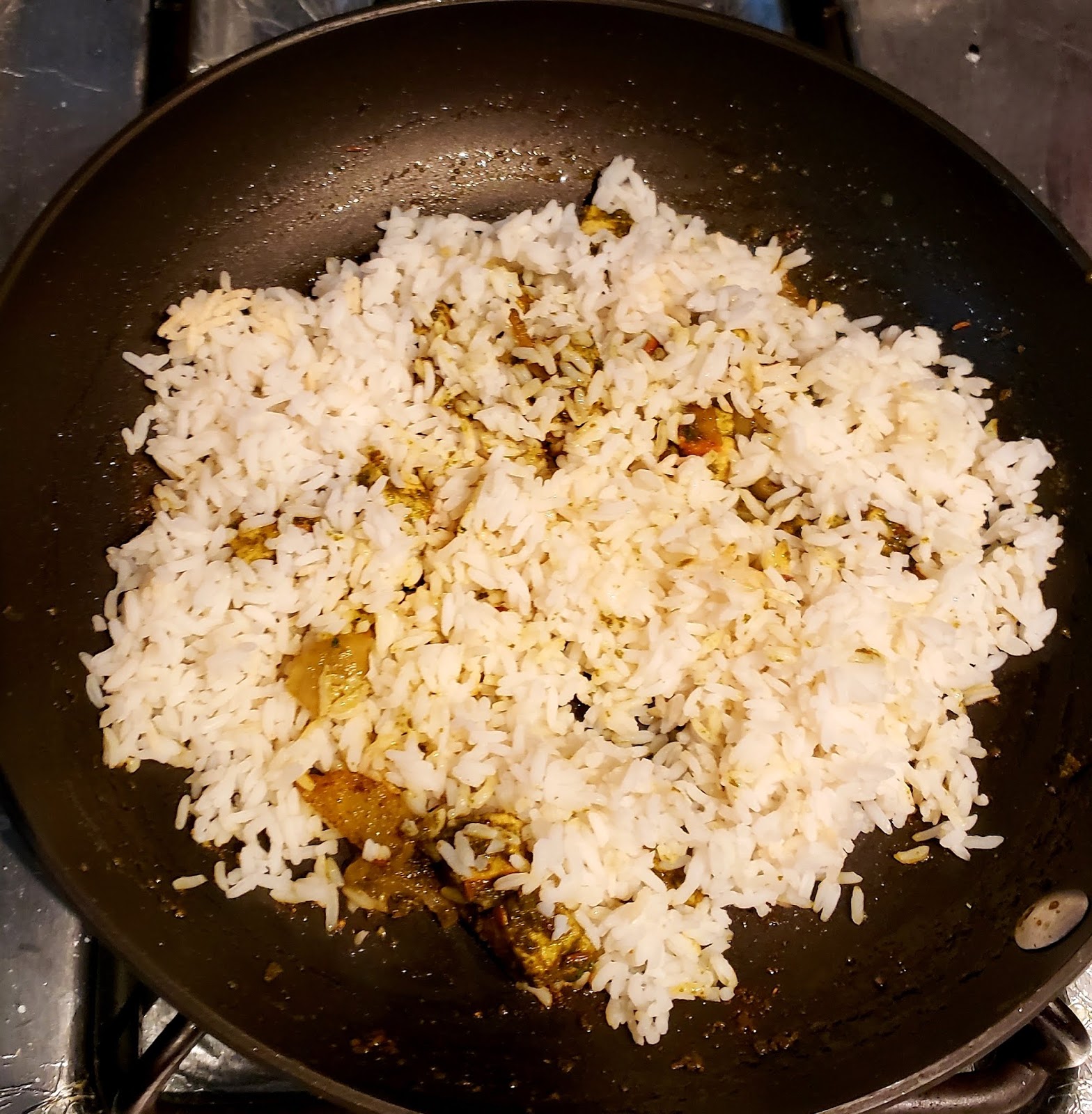 Paneer Mint Rice/Paneer Pudina rice