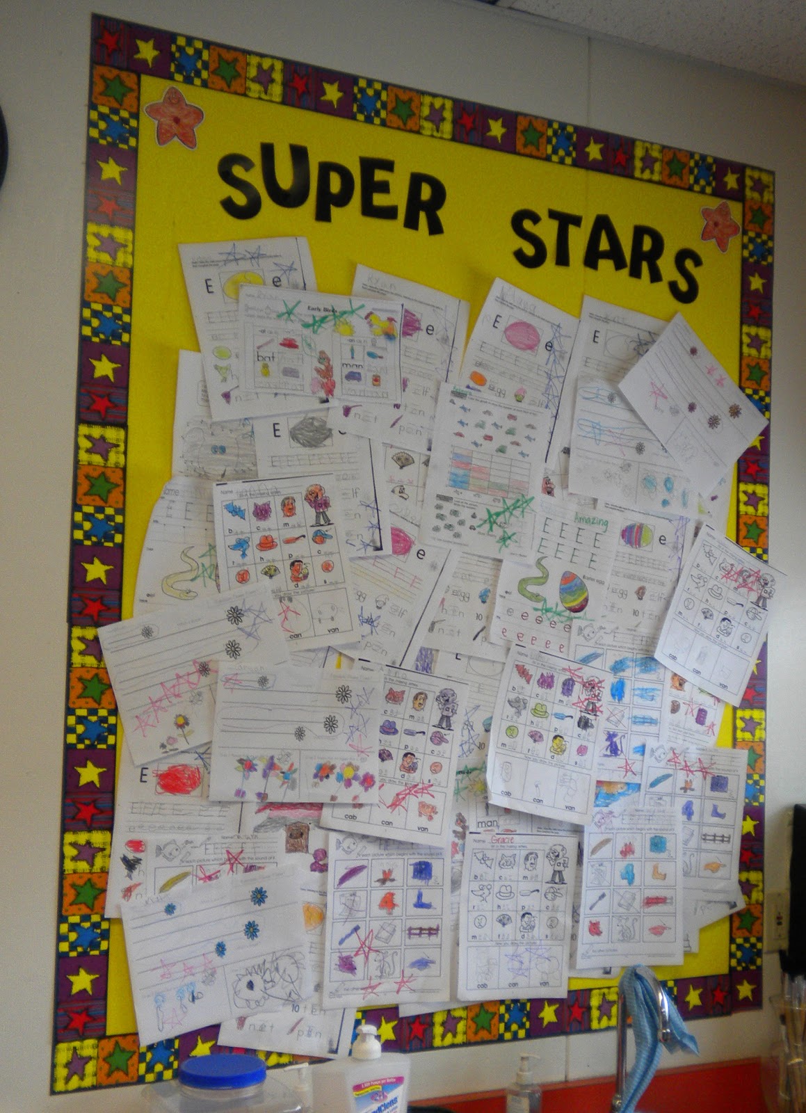 SUPER STAR BOARD + PIN LINKY - Teacher Idea Factory